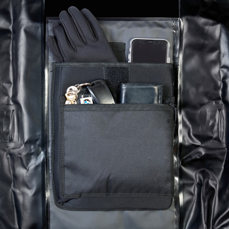 JDC Motorcycle Motorbike Rucksack 100% Waterproof Dry Bag 25L Hi-Vis ...