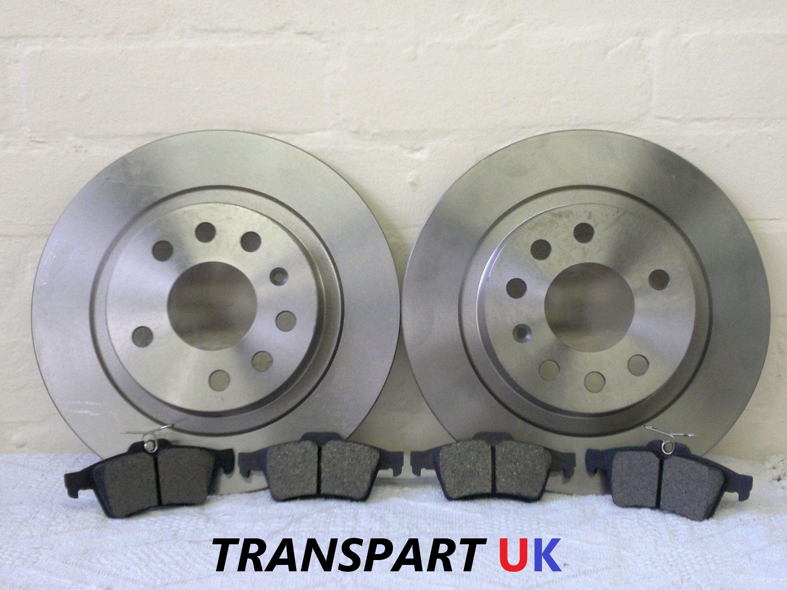 For Vauxhall Vectra C Rear Brake Discs and Pads Set Petrol Diesel 1.9 ...