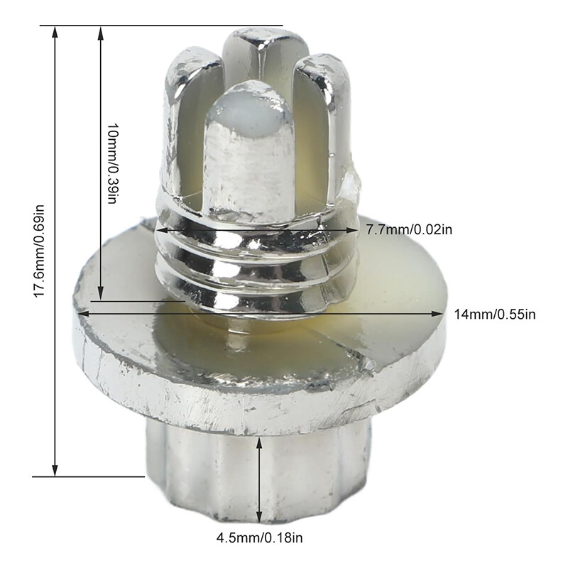 25Pcs Wheel Rivets Nuts Rim Lip Plastic Replacement Alloys BBS Rep ...