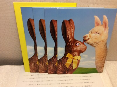 AVANTI EASTER GREETING CARD New with Envelope LOT OF 4 "Whole Llama ...