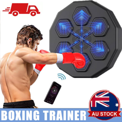 Boxing Training Music Electronic Boxing Wall Target Smart Wall Mounted ...