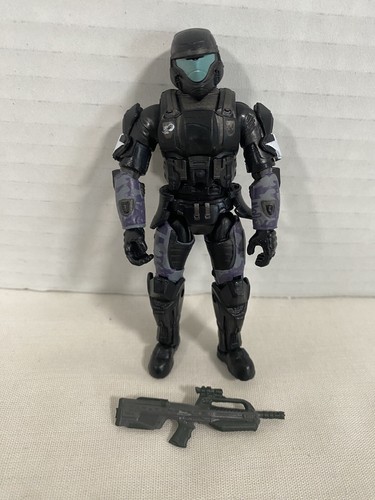 World of Halo ODST w/ assault rifle Jazwares 4” Action Figure 1:18 ...