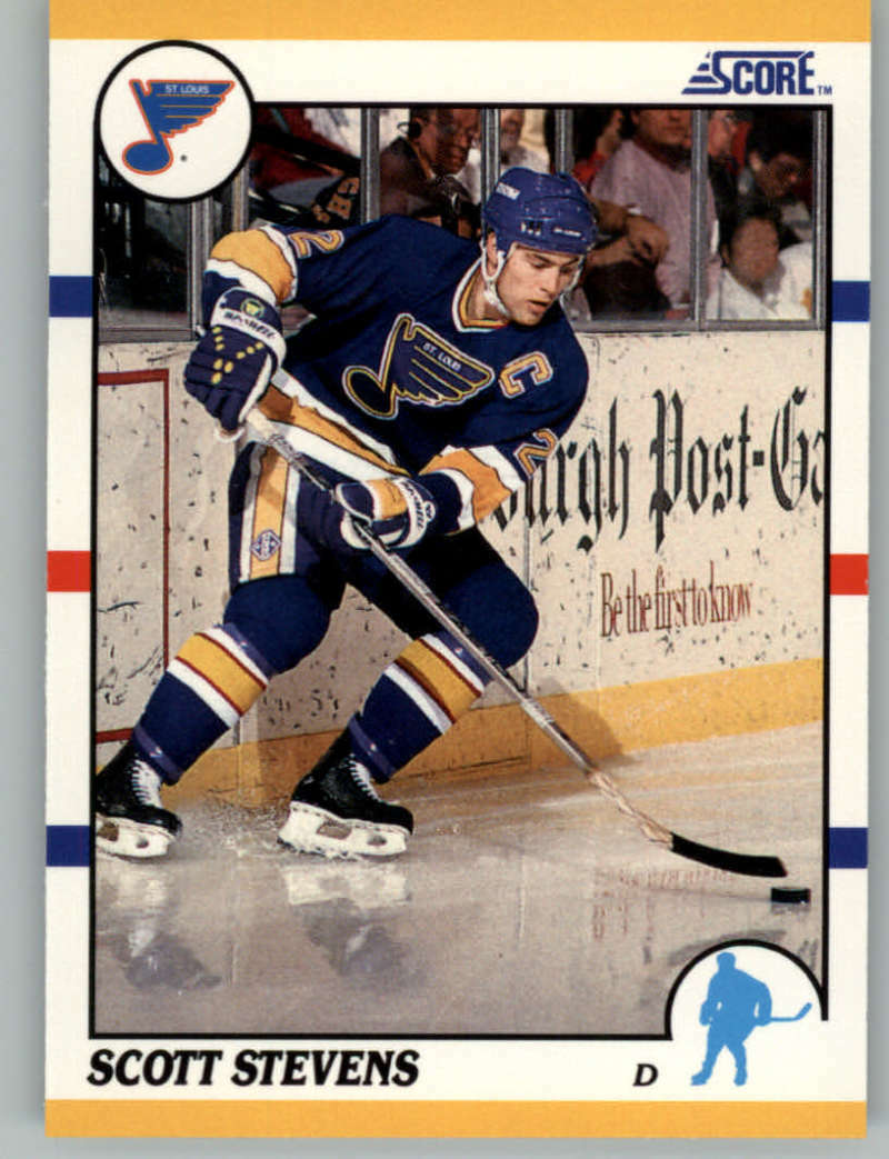 1990-91 Score Rookie/Traded #40T Scott Stevens | eBay