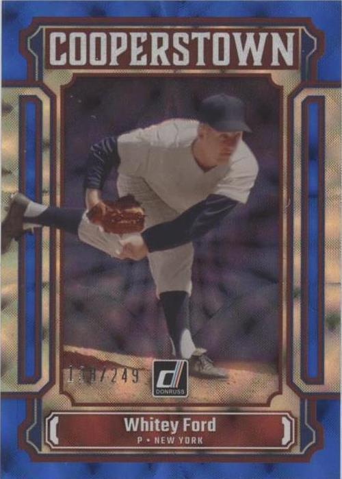 2023 Panini Donruss - Cooperstown Whitey Ford #CT10 Blue /249 for sale ...