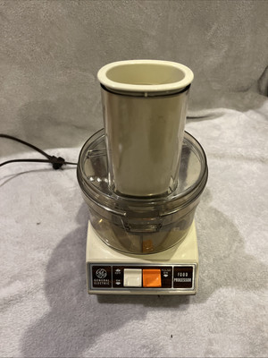 VINTAGE GENERAL ELECTRIC FOOD PROCESSOR, MODEL# D1FP1-4200 | eBay