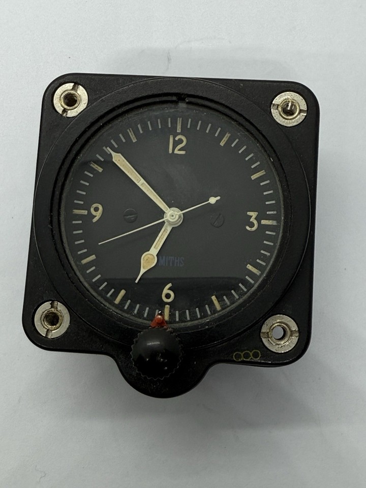 Smiths Military Aircraft Cockpit Clock 1950's England | eBay
