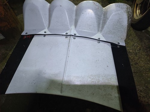 Classic Mini Bonnet With Light Pod And Rally Spotlights | eBay UK