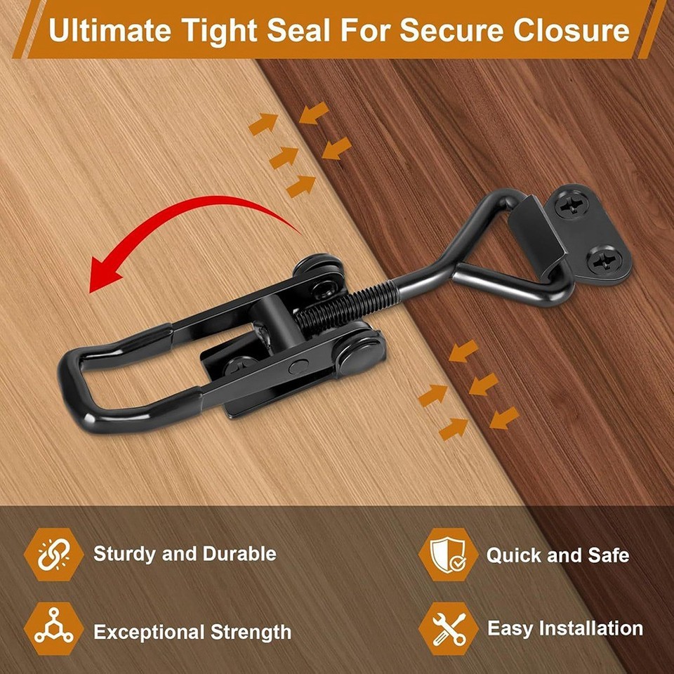 Lock Clamp Tool Box Lock Clamp 4001-330Lbs Release for BBQ Grill ...