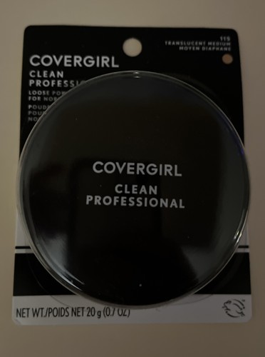 Covergirl Clean Professional Loose Powder 115 Translucent Medium New | eBay
