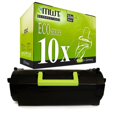 10X ECO Toner Per Lexmark MX-811-DXPE MX-810-DME MX-811-DXFE MX-810 ...