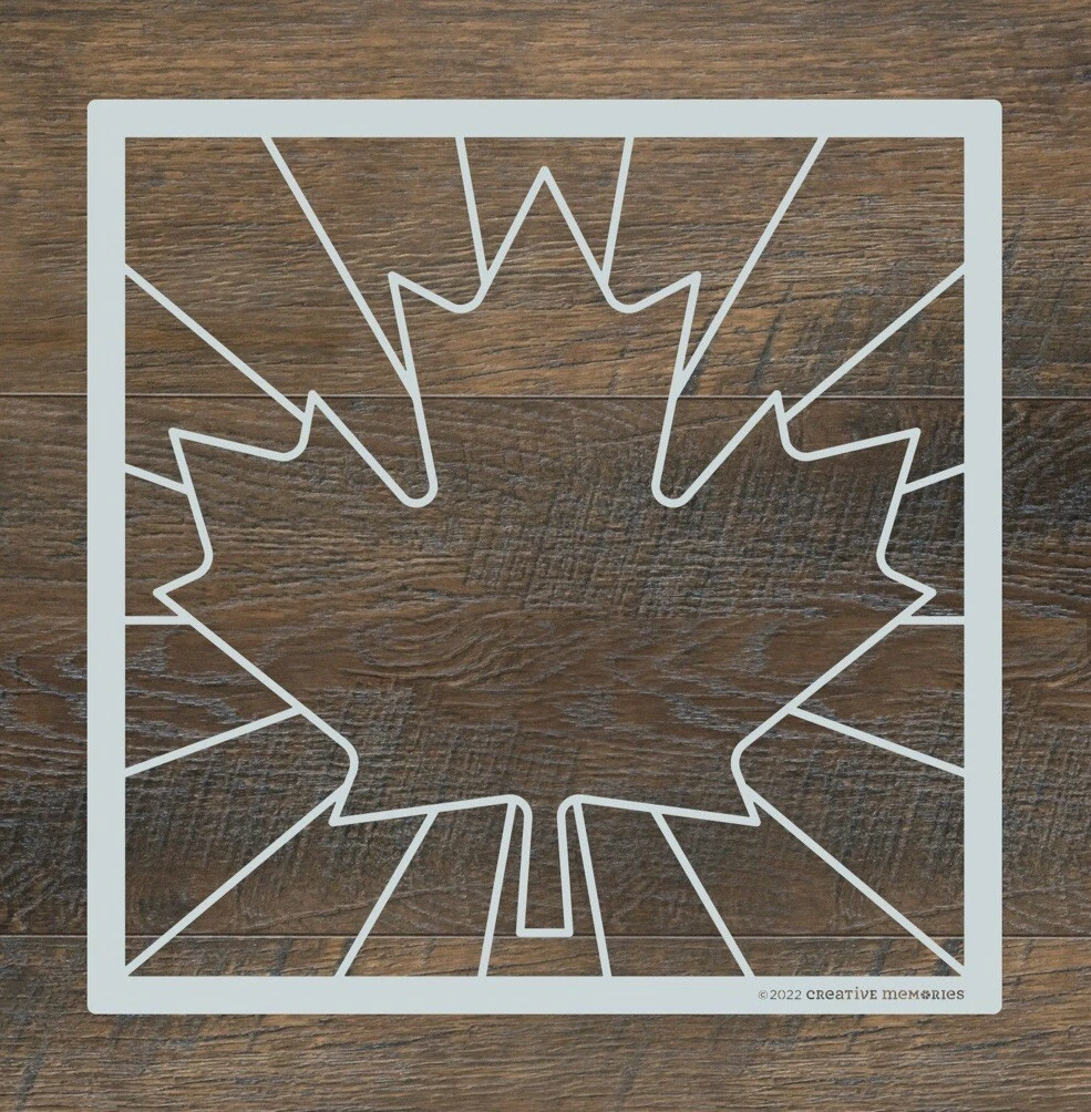 Maple Leaf Pattern To Trace