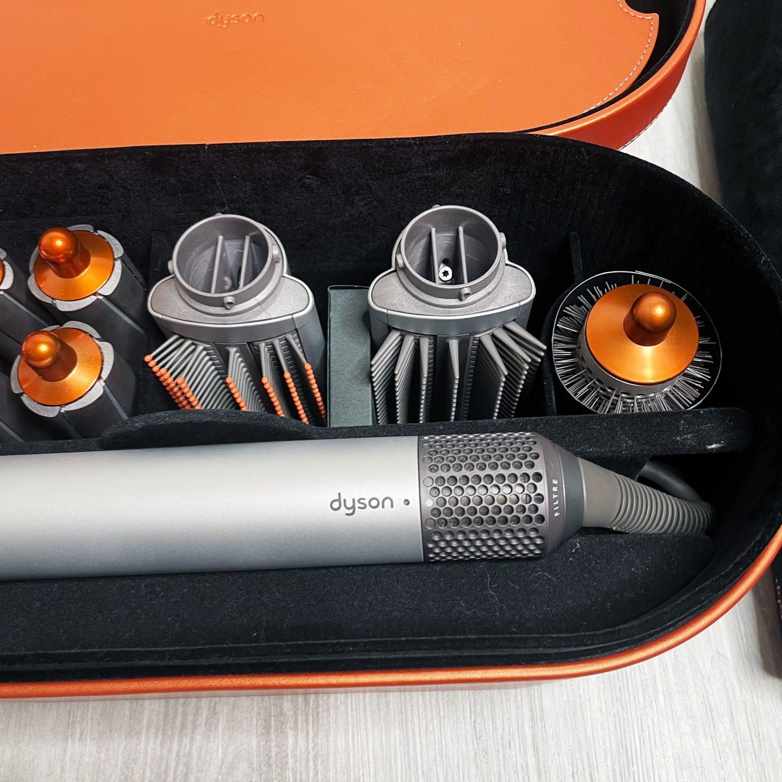 Dyson Silver Copper Airwrap Set | eBay
