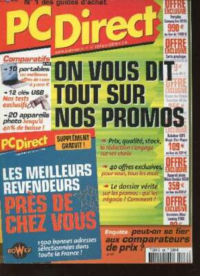 PC direct N°124 On vous dit tout sur nos promos - Collectif - 200 | eBay