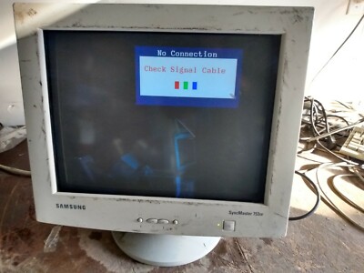 VINTAGE SAMSUNG GAMING SYNCMASTER 753DF MONITOR | eBay