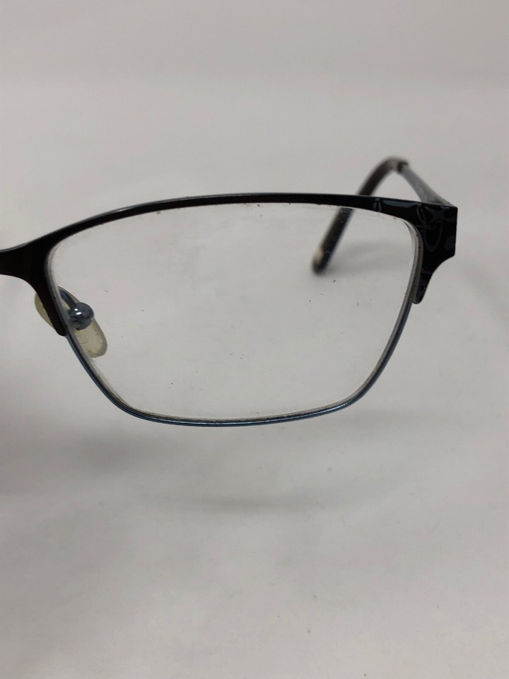 CAFE LUNETTES Eyeglasses Frame CAFE3212 53-16-135 Brown/Teal Matte JT43 ...