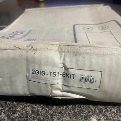 2GIG-TS1 Wireless Touch Screen Keypad White 2GIG-TS1-EKIT | eBay