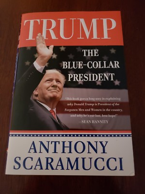 Anthony Scaramucci SIGNED 1st ed. 1st print book The Blue-Collar ...