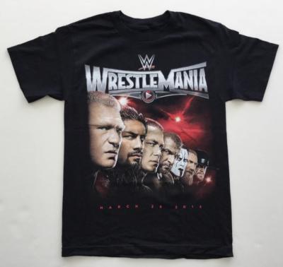Wrestlemania 2015 Small Shirt John Cena Rusev Brock Lesnar Roman Reigns ...