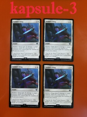 4x Hobbit's Sting (0020) | LTR: Tales of Middle-Earth | MTG Magic Cards ...