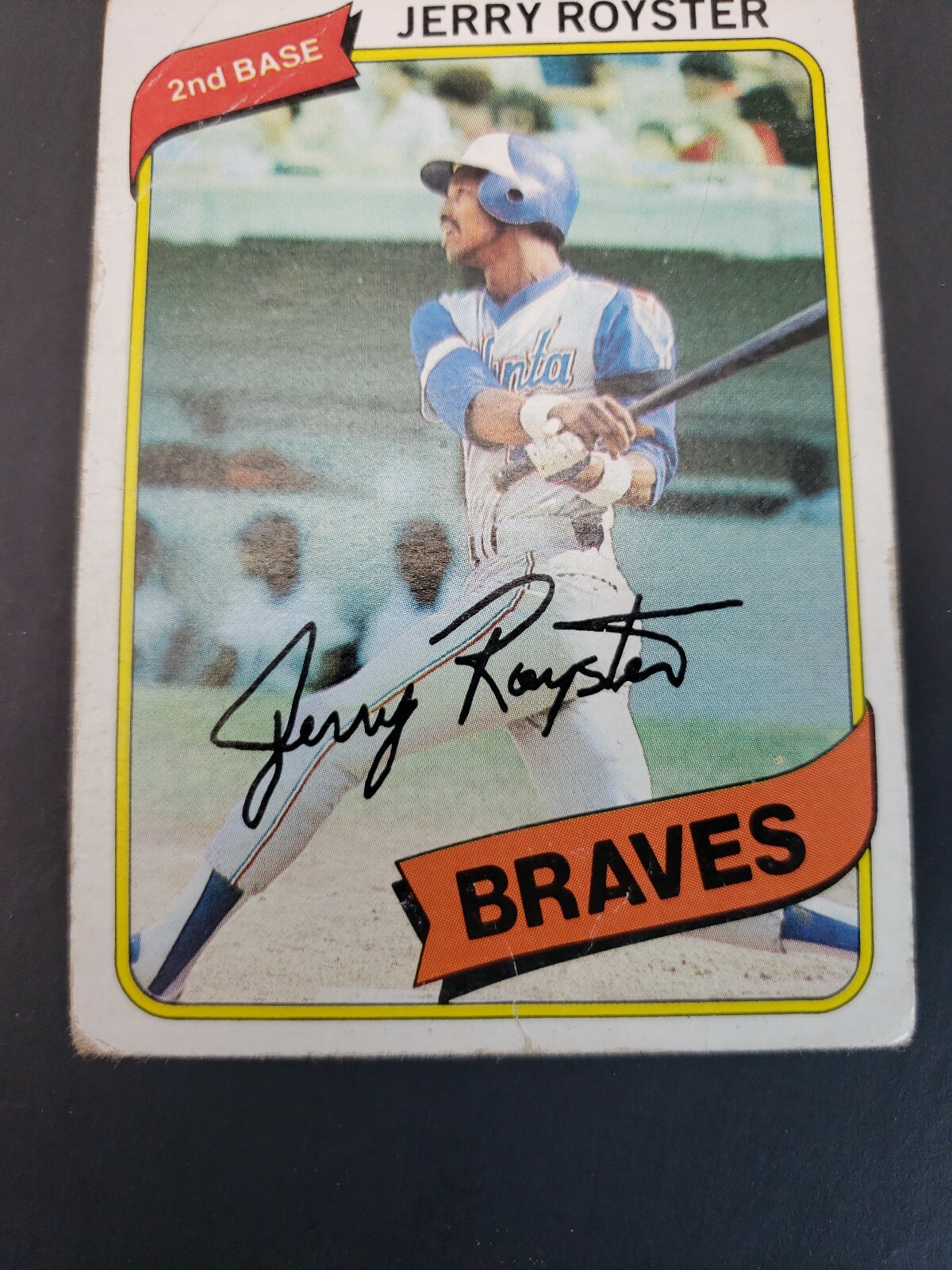 1980 Topps #463 - Jerry Royster - Atlanta Braves Shortstop | eBay