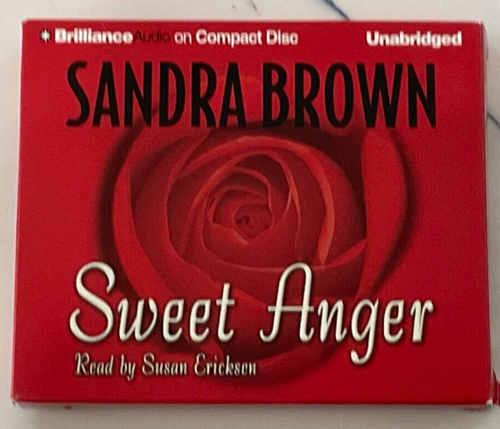 Audio Book Titled Sweet Anger by Sandra Brown 6 CDs Approx 7 Hours F4 ...
