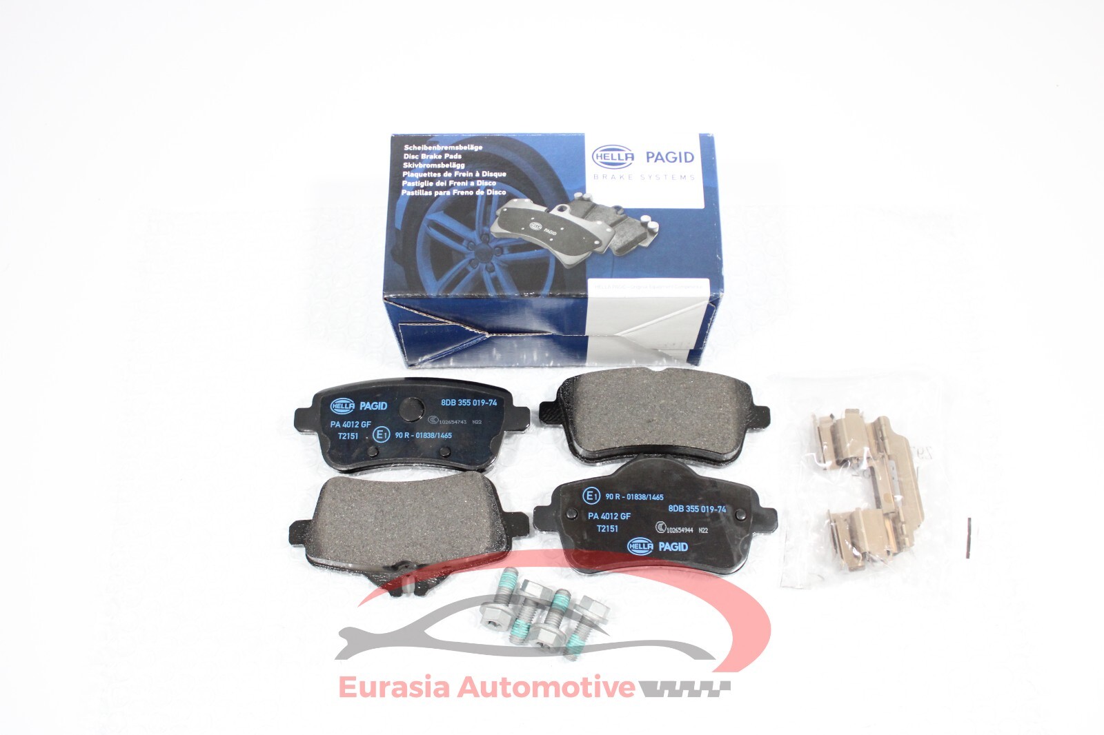 PAGID Rear Brake Pads For Mercedes Benz CLA45 AMG 2014-2019 | eBay