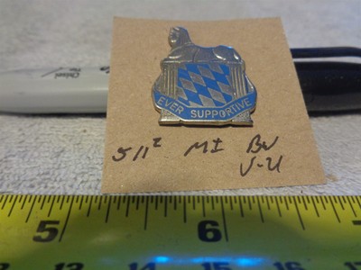 511th Military Intelligence Battalion V-21 Unit Crest, DI, DUI (DRAW#C3 ...