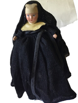 Rare 1940’s Nancy Ann Storybook Nun Doll with Framed Icon | eBay