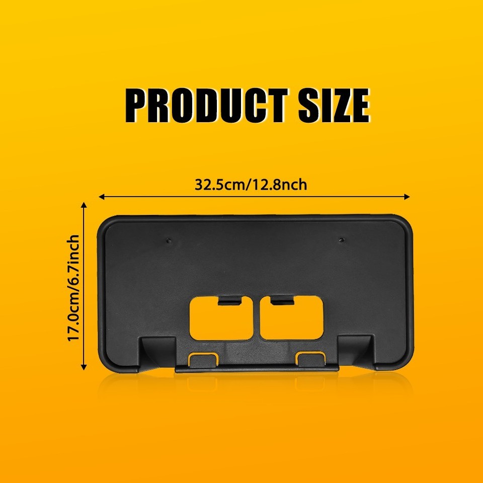 For 2008-2010 Ford F250 F350 F450 F550 Front Bumper License Plate ...