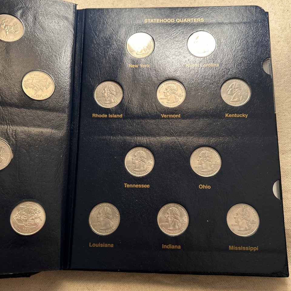 Fifty State And Territories Commemorative Quarters 1999 - 2009 Complete ...