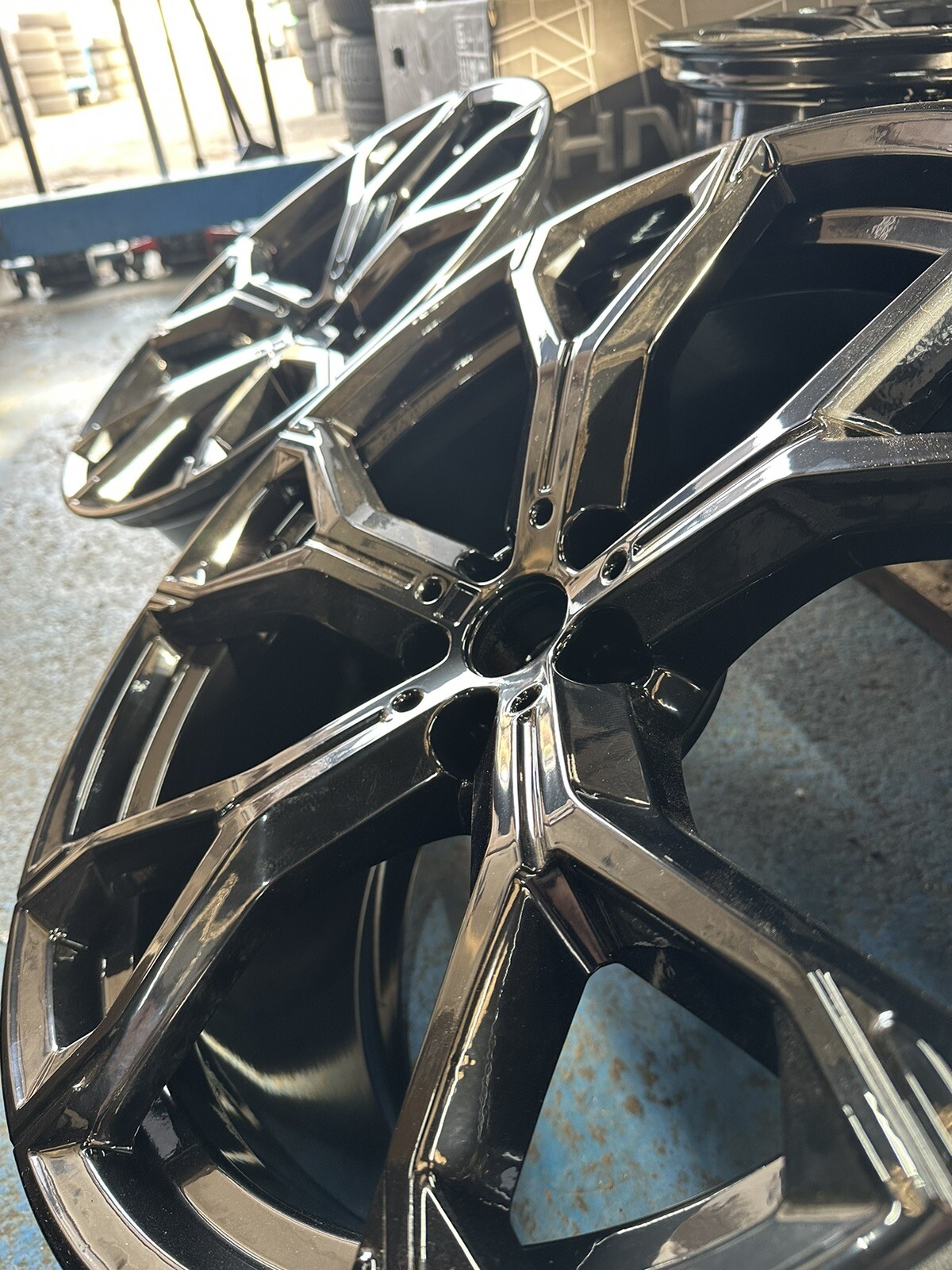 Genuine BMW X5 X6 M Sport 21” Alloy Wheels Staggered 741M G05 G06 5x112 ...