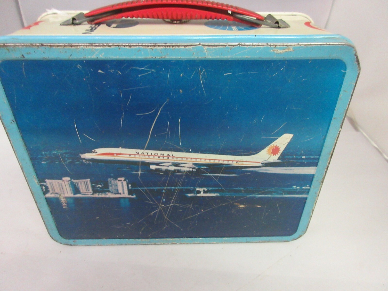 VINTAGE LUNCH BOX TIN AIRLINES OHIO ART M-103 | eBay