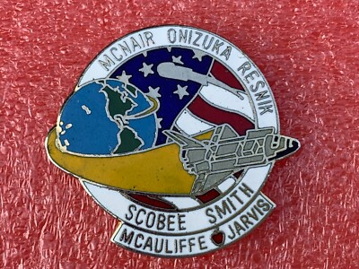 T06 Pins NASA STS 51L Insignia CHALLENGER SHUTTLE Navette Spatiale ...