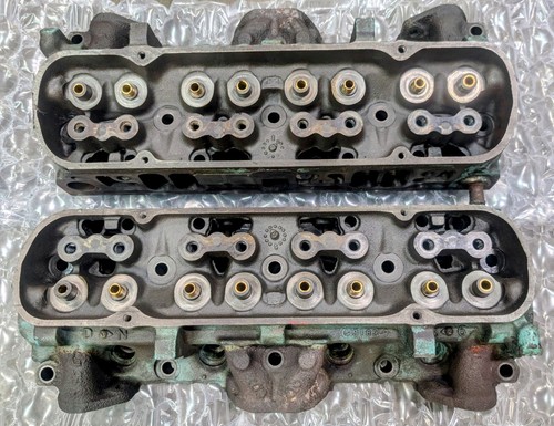 1969 Pontiac Ram Air III #62 Cylinder Heads 400 428 | Date Matching ...