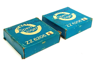 2x Sperrlager ZZ6206S Kugellager One Way Ball Bearing ZZ 6206S | eBay