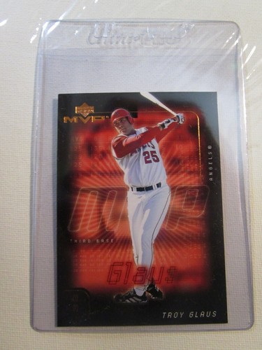 2002 Upper Deck MVP Anaheim Angels Baseball Card #5 Troy Glaus~ | eBay