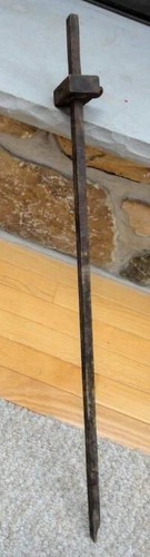 antique EARLY WOOD TOOL SCRIBE circle drawer 30.75" metal needle | eBay