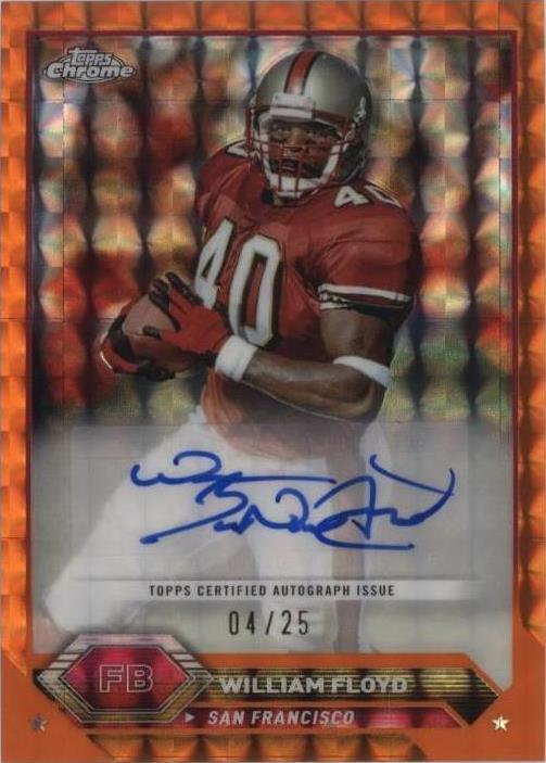 2023 Topps Composite - Topps Chrome Autographs William Floyd #TCA-WF ...
