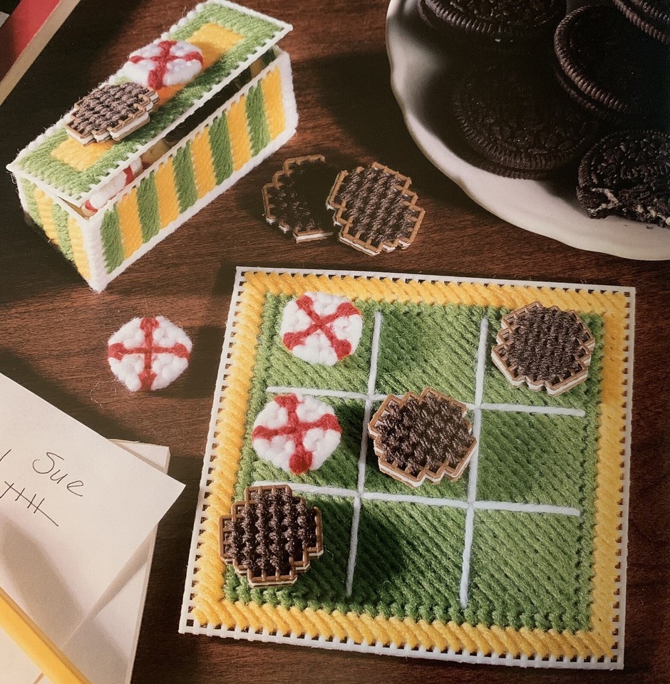 Lot Of 4 Easy Learn Plastic Canvas Pattern Books Including Teach Me ...