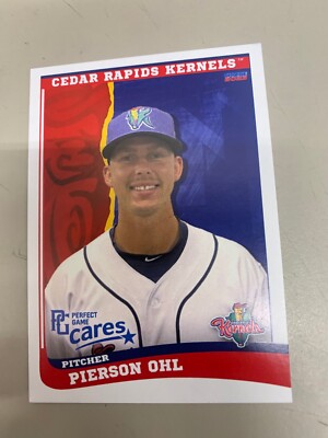 Pierson Ohl 2023 Card Cedar Rapids Kernels Team Card | eBay