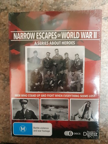 Narrow Escapes Of World War II DVD - 6 disc box set Brand New / Sealed ...