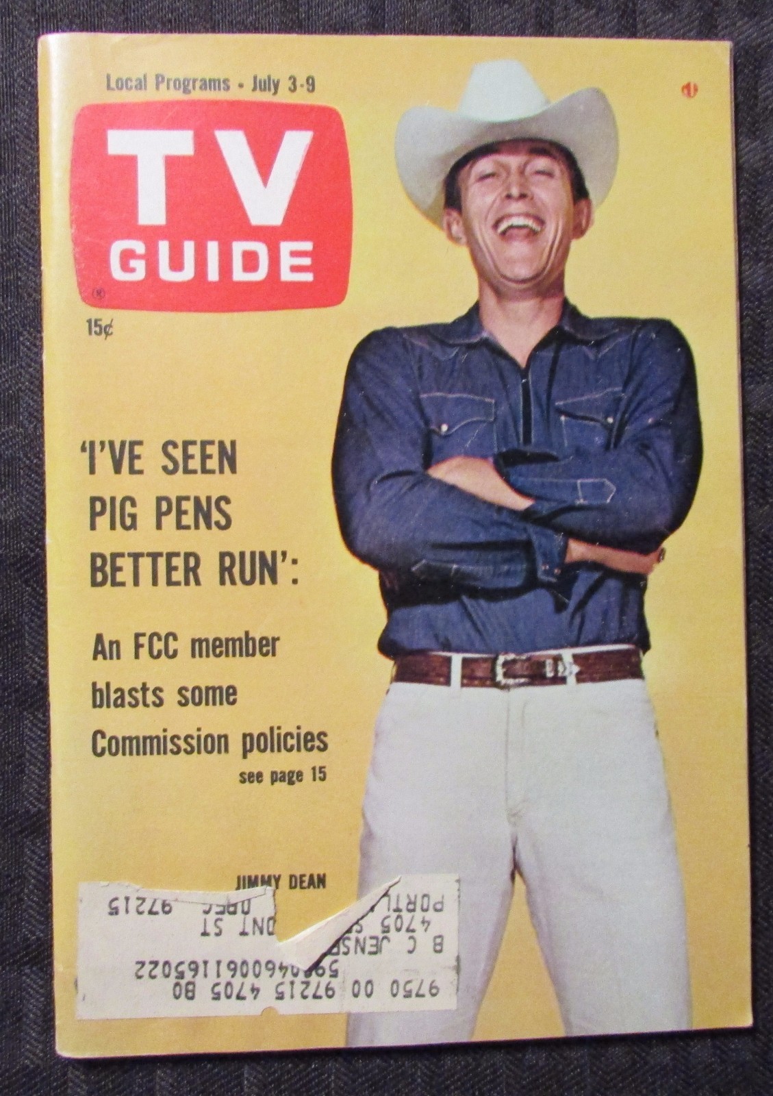 1965 TV GUIDE Magazine #640 VG+ 4.5 Jimmy Dean / Shelley Winters | eBay