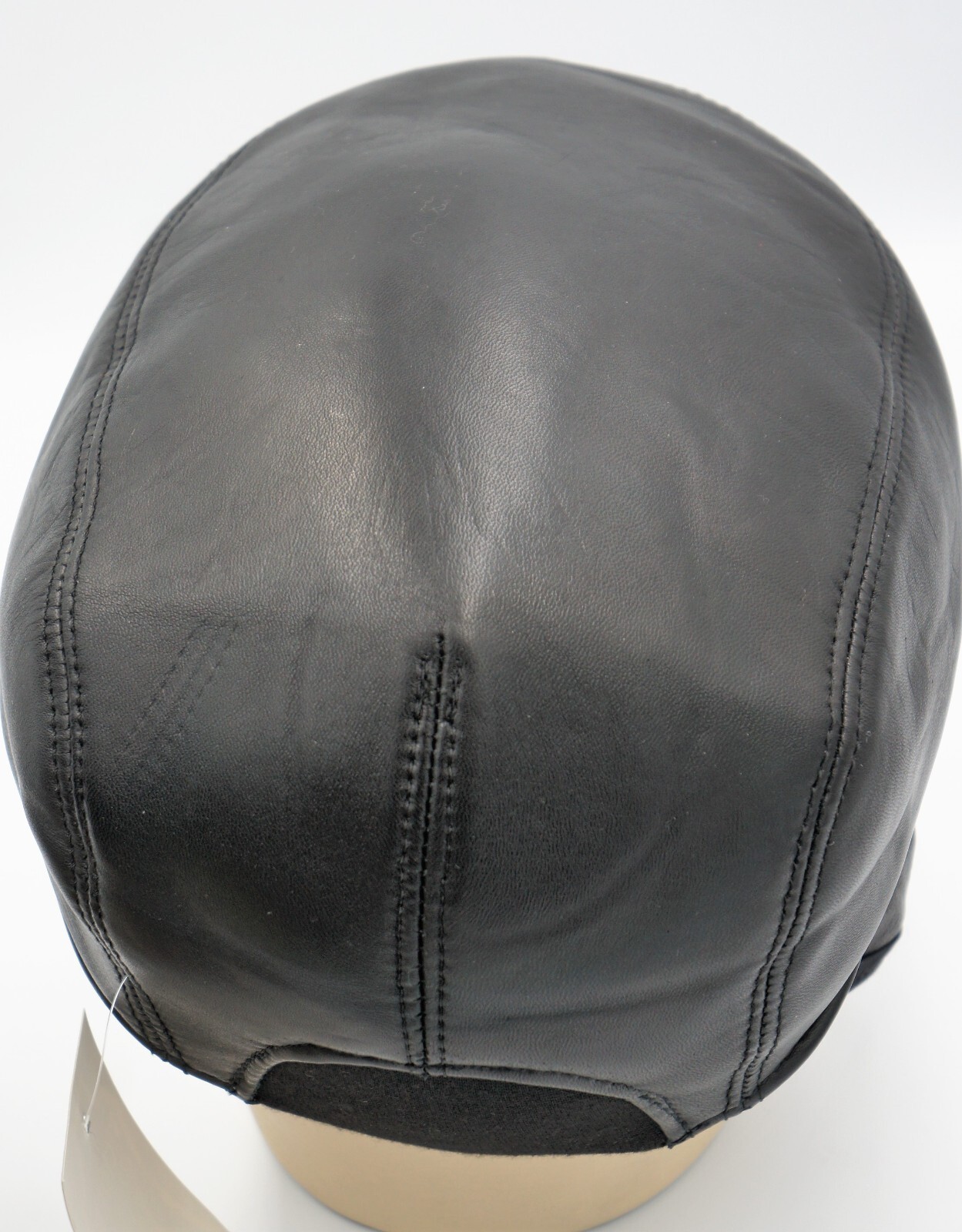 REAL LAMBSKIN LEATHER Driving Cap Newsboy Ivy Hat Golf Gatsby Flat ...