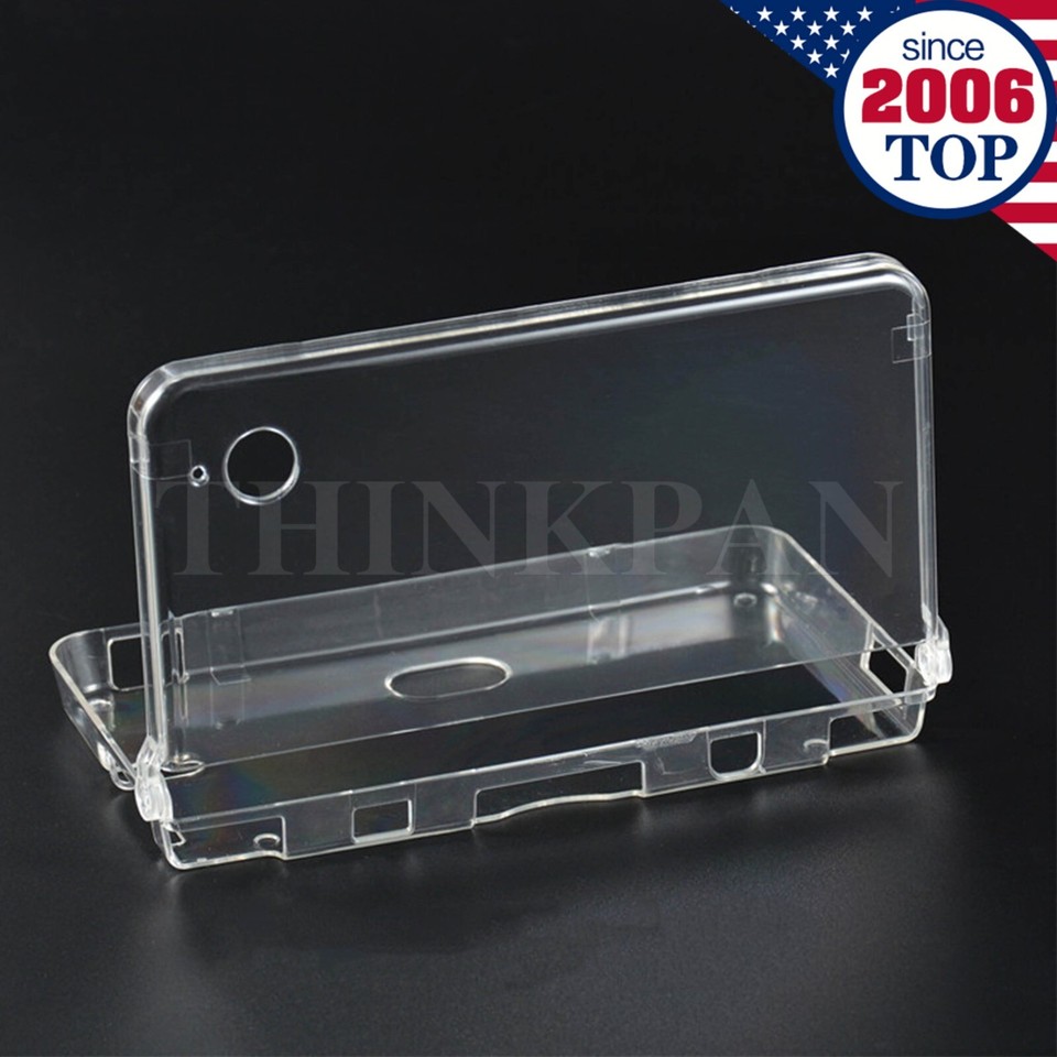 Transparent Clear Crystal Case Hard Cover Shell For Nintendo DSi XL ...