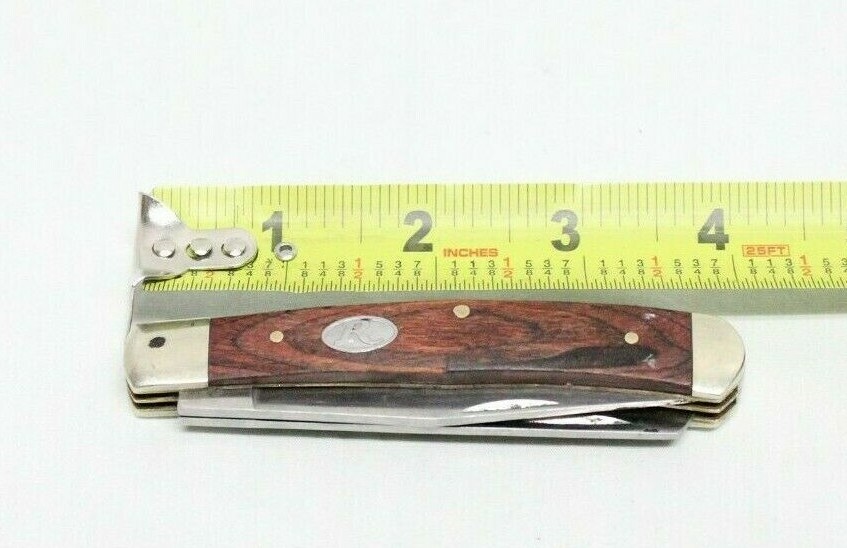 Remington Brown Plain Edge Folding Pocket Knife Pocketknife | eBay