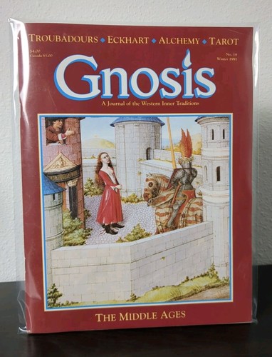 Gnosis Magazine No. 18 Winter 1991 Middle Ages Alchemy Tarot Eckhart ...