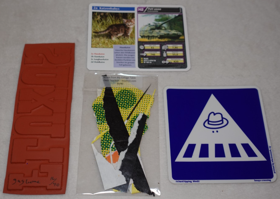 Franticham's Fluxus Set #13 Original 2011 Original Red Fox Press ...