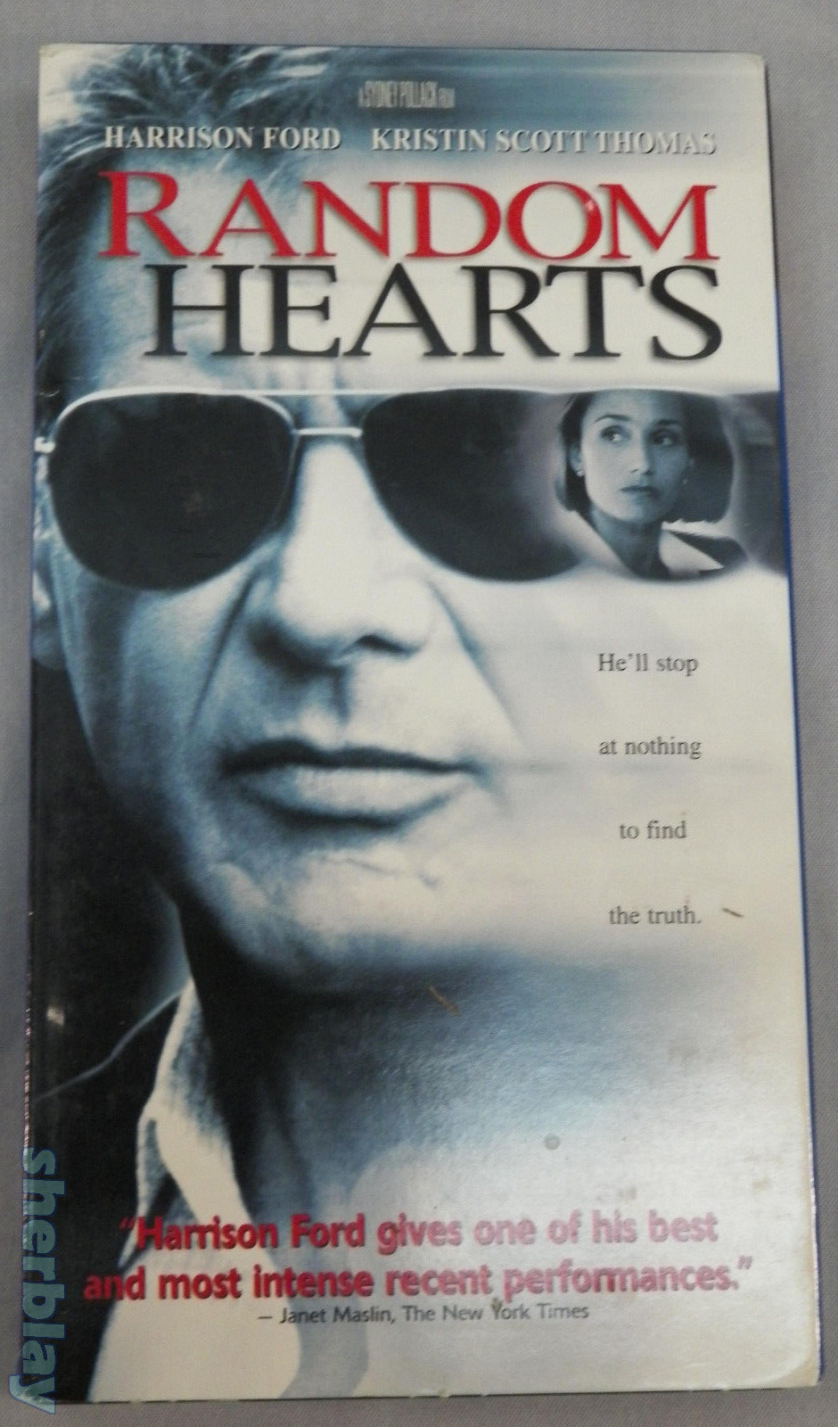 Random Hearts VHS Movie 2000 Closed captioned Harrison Ford Kristin ...
