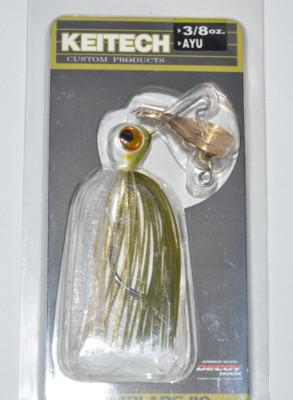 keitech rumblade jig bladed bass swim jig 3/8oz ayu | eBay