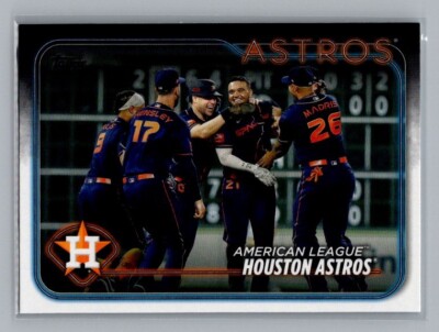 2024 Houston Astros #132 Topps Houston Astros 24-TTL-BBC #1 | eBay